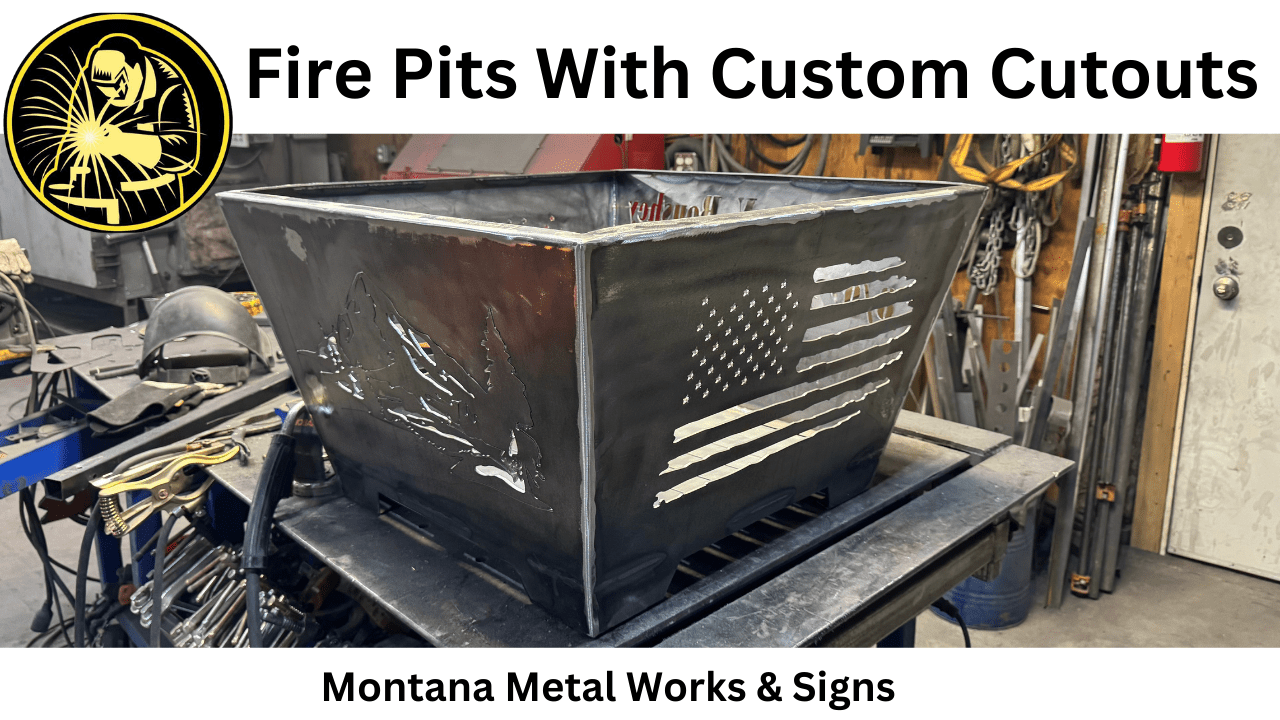 We Build Personalized Fire Pits With Custom Cutouts | Custom Metal ...